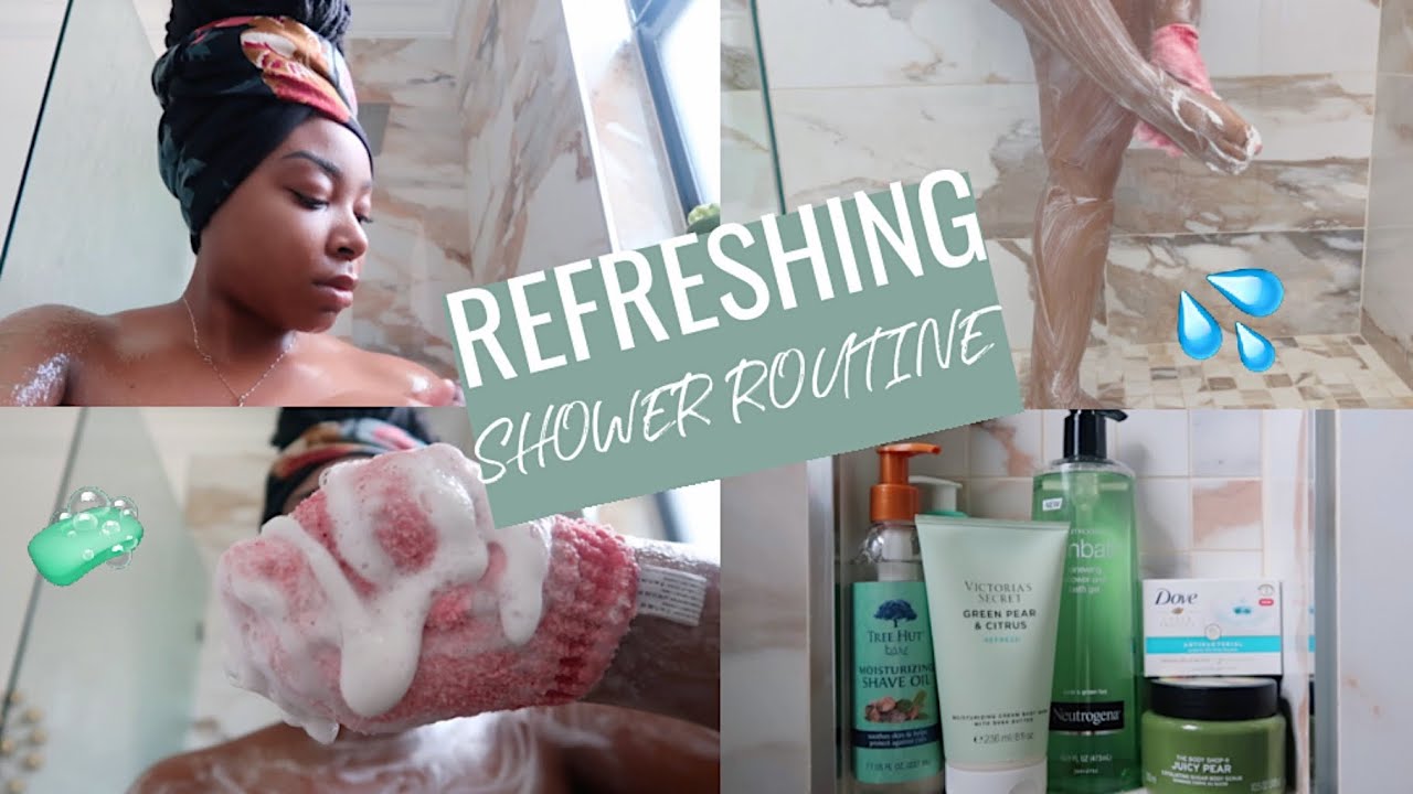 SUPER REFRESHING SHOWER & BODY CARE ROUTINE! BOSS UP MILLIONAIRE ...